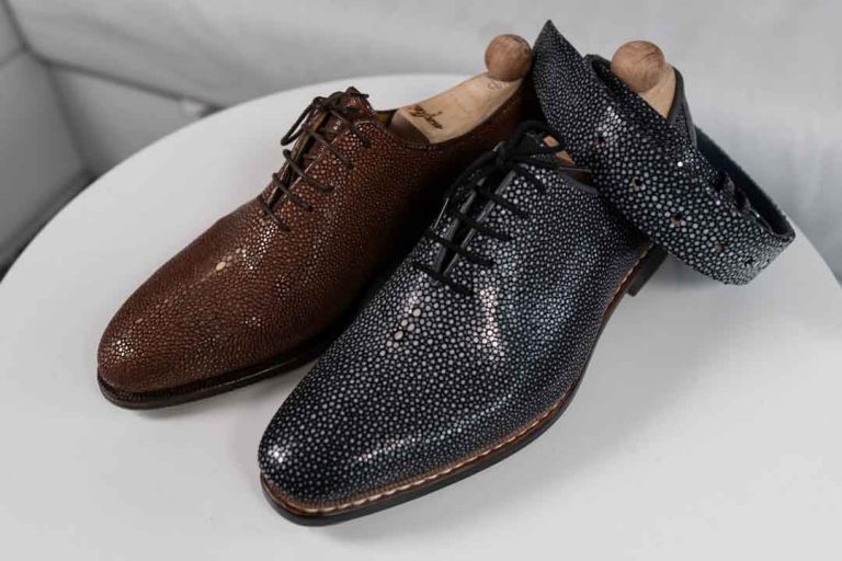 Maftei Shoes Review: Handmade Stingray Leather Wholecut Shoes